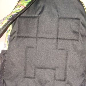 Minecraft | Accessories | Minecraft Green Backpack Detachable Lunch Bag ...